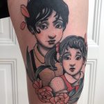 Tattoo Artist Mathilde Color Tätowierungen und Mandala Tattoos in Berlin